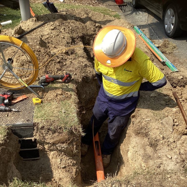 Underground Network Maintenance and Construction | Sparkline